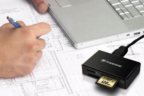 Transcend RDF5 SD/microSD Card Reader TS-RDF8W – https://www.autonetpc.com